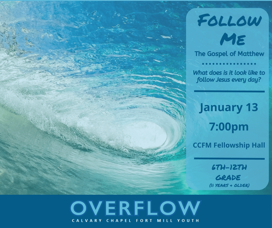 Overflow | Calvary Chapel Fort Mill