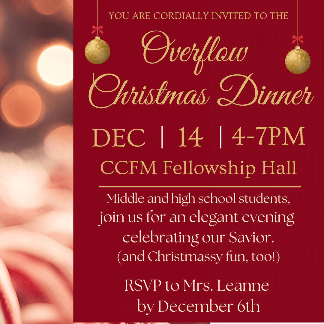 Overflow Christmas Celebration! | Calvary Chapel Fort Mill